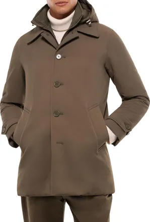 Fursac Parka en tissu technique d&eacute;perlant - Taille XXL - Homme