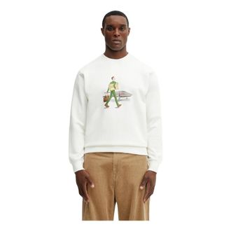 Dr&ocirc;le de Monsieur LHomme Au Tableau Sweatshirt - - Sweatshirts & Hoodies - Herren - Beige - S