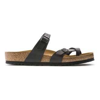 Birkenstock Homme, Chaussures, Noir, Taille: 45 EU Sandales Mayari Birko-Flor Grandes
