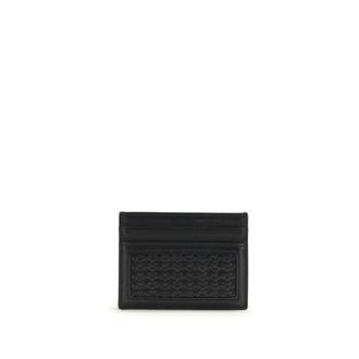 Dolce & Gabbana Mens Black Cotton Wallet