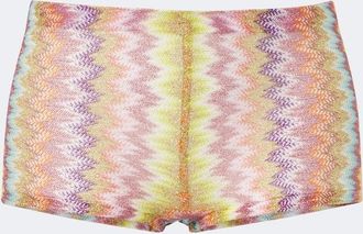 Missoni Shorts aus H&auml;kelstrick