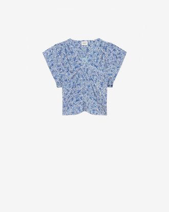 Isabel Marant Haut Delocia - Femme - Bleu - Taille34 - Marant &Eacute;toile