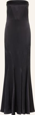 Max Mara Off-Shoulder-Kleid Sport Aus Seide schwarz