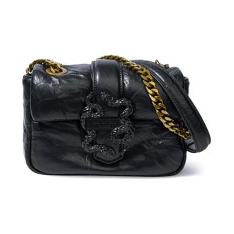 Just Cavalli Femme, Sacs, Noir, Taille: ONE Size Iconic Snakes Puffy Bag