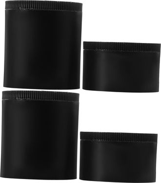 DOITOOL 4 Stück Verstellbare Möbelfüße Leichtem Höhenverstellbare Beine für Sofa Schrank Couchtisch und Büromöbel Einfache Montage Modernes Design Schwarze Mö