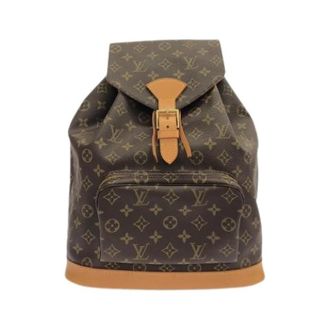 Louis Vuitton Pre-owned Montsouris GM Rucksack - - Pre-owned - Damen - Braun - ONE SIZE
