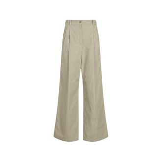 A.P.C. Pantalon droit et large &agrave; plis en coton