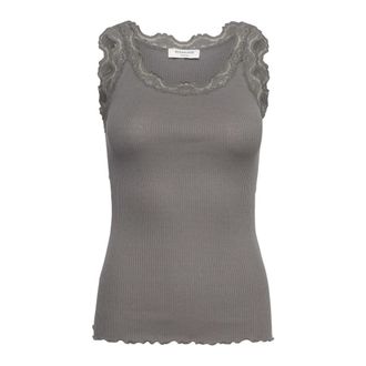 Rosemunde Femme, Tops, Gris, Taille: 44 FR Haut en Dentelle F&eacute;minin December Sky