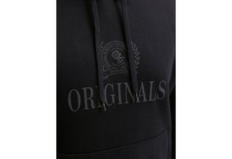Jack & Jones Kapuzensweatshirt Jack&Jones XXL Hoodie JORFREDERIKSBERG schwarz Print