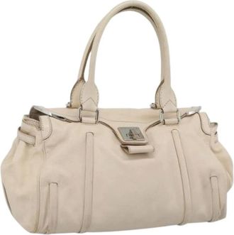 Celine Sac &agrave; main vintage doccasion - Femme - Pre-owned - Beige - Taille: ONE Size