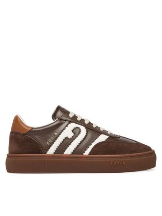 Furla Sneakers Allegra Lace-Up YM52ALG BX4690 BD 5297S Dunkelbraun