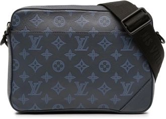 Louis Vuitton Hobo Bags - Monogram Shadow Duo Messenger - Gr. unisize - in Blau - f&uuml;r Damen