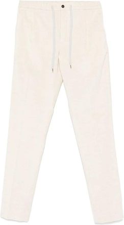 Pantaloni Torino Homme, Pantalons, Beige, Taille: L Pantalons Slim-fit