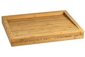 Lurch 10913 Planche à découper en bambou 40 x 30 x 4,5 cm