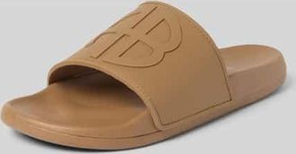 Anine Bing Slides mit Label-Detail