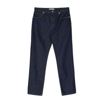 Maison Kitsun&eacute; Straight Denim Jeans - - Jeans - Herren - Blau - W31