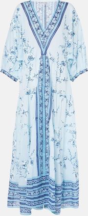 Juliet Dunn Bedruckter Kaftan aus Baumwolle