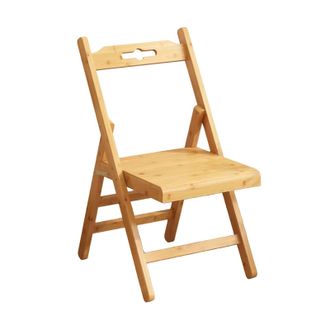 Generic Klappstuhl Holz Outdoor mit Lehne Hoher Belastbarkeit Klappst&uuml;hle Balkon Platzsparend Gartenstuhl Klappbar f&uuml;r G&auml;ste K&uuml;che B&uuml;ro Hochzeit Party Picknic