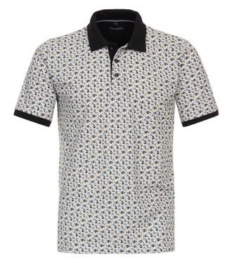 Casamoda Poloshirt CASAMODA Polo-Shirt gemustert