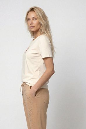 Monari T-Shirt Shirt Macarons Regular fit mit Rundhalsausschnitt