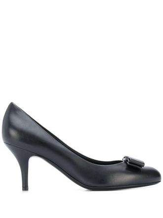 Ferragamo escarpins Carla - Noir