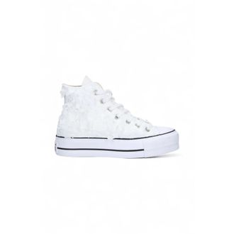 Converse Plateau Hohe Leinwand Sneakers - - Shoes - Damen - Wei&szlig; - 37 EU