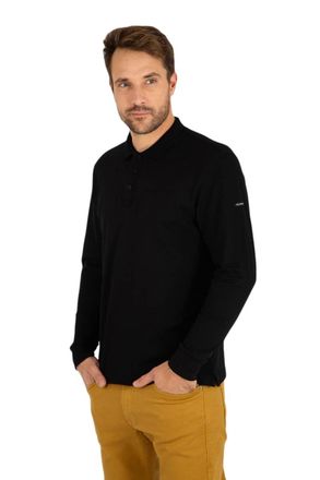 Armor Lux Herren Poloshirt Hanvec aus Baumwoll-Piqu&eacute; Pullover, Schwarz, M
