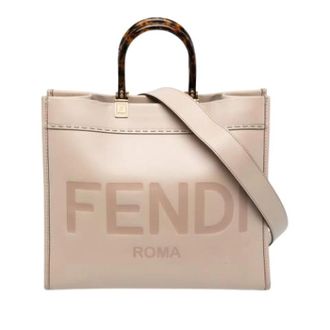 Fendi Pre-owned Sunshine Shopper Tote - - Pre-owned - Damen - Beige - ONE SIZE