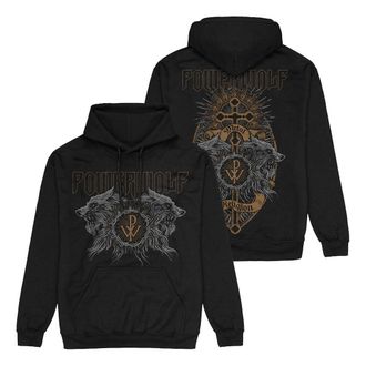 Powerwolf Crest Wolves M&auml;nner Kapuzenpullover schwarz M 50% Baumwolle, 50% Polyester Band-Merch, Bands