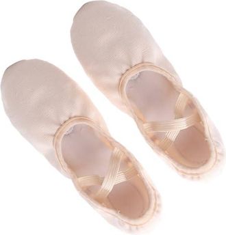 PartyKindom De Danse pour Tout-Petits Chaussures De Danse pour Tout-Petits Chaussures De Yoga À Semelle Souple De Gymnastique pour Enfants Et Adultes Claquettes