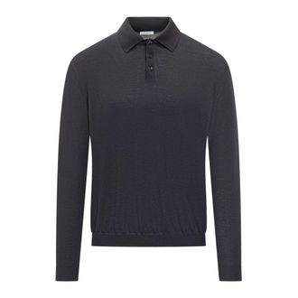 Malo Homme, Pulls, Noir, Taille: 3XL Pull Polo en Laine Vierge