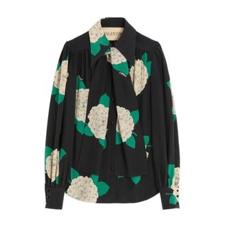 Valentino Garavani Damen, Blusen & Hemden, Schwarzk, XSGr&ouml;&szlig;e