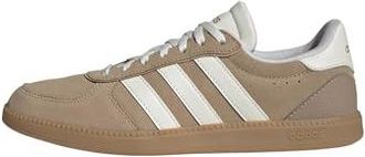 adidas Adidas Femme BREAKNET Sleek Shoes, Warm Sandstone/Core White/Gum 3, 41 1/3 EU
