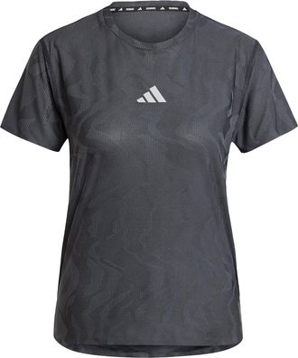 adidas Womens Ultimate Running Engineered Climacool+ T-Shirt Black M