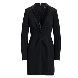 Ralph Lauren Femme, Robes, Noir, Taille: 38 FR Robe Cocktail Zeenai