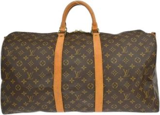 Louis Vuitton unisex, Pre-owned, Brun, Taille: ONE Size Sac Keepall Pre-owned