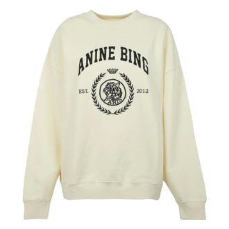 Anine Bing Damen, Sweatshirts & Hoodies, Beige, MGr&ouml;&szlig;e
