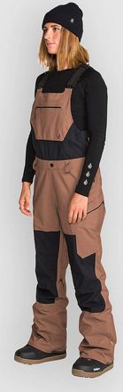Volcom Ash Stretch Gore Bib Pants desert taupe