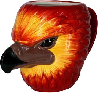 Harry Potter Ikon Collectables Harry Potter - Fawkes 3D-Tasse, 410 ml Fassungsverm&ouml;gen