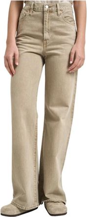 Levi's Femme, Jeans, Beige, Taille: W25 Ribcage Jeans