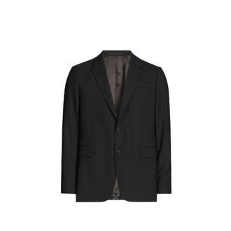 Saison 1865 Blazerjacke aus Caph-Wolle - Schwarz