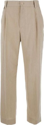 Jacquemus Homme, Pantalons, Beige, Taille: L Le Pantalon Croisiere