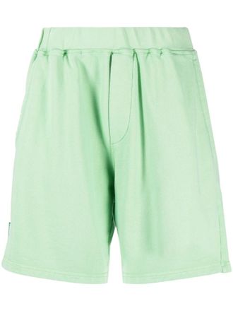 Dsquared2 short en coton à logo imprimé - Vert
