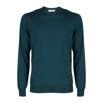 Paolo Pecora Rundhals Pullover - - Knitwear - Herren - Blau - S