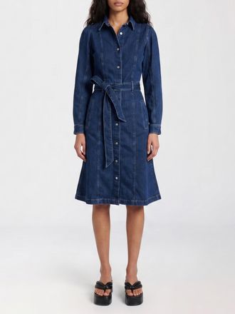 7 For All Mankind Robe Femme couleur Bleu