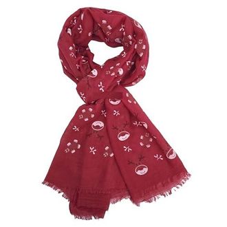GFM Femme &Eacute;charpe Foulard imprim&eacute;e de No&euml;l (CHRISSCF-3) PSCF-88-RU-PFM-04-LL