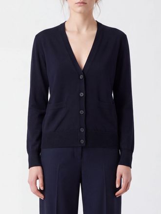 Giorgio Armani Cardigan aus reinem Kaschmir mit V-Ausschnitt und Rippb&uuml;ndchen
