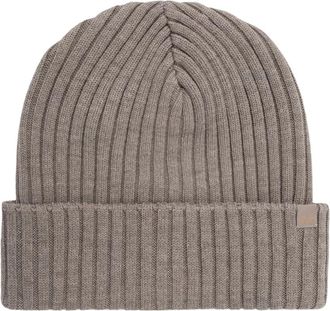 Paul & Shark Bonnet en laine douce et fra&icirc;che - Homme - Accessoires - Brun - Taille: ONE Size