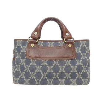 Celine Sac &agrave; main Boogie en jean Pre-owned - Femme - Pre-owned - Bleu - Taille: ONE Size