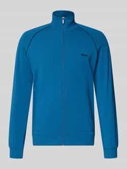 HUGO BOSS Regular Fit Sweatjacke aus Baumwoll-Mix Modell Mix&Match